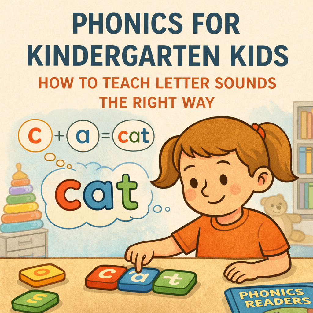 Phonics for Kindergarten Kids: Teaching Letter Sounds the Right Way ...